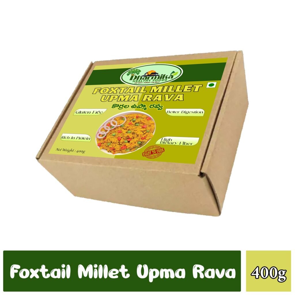 Foxtail millet upma,Korrala Upma Rava,Breakfast, Millet Dish